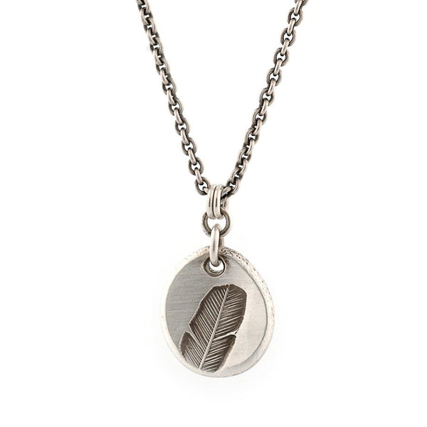 Lone Feather Pendant - John Paul Designs